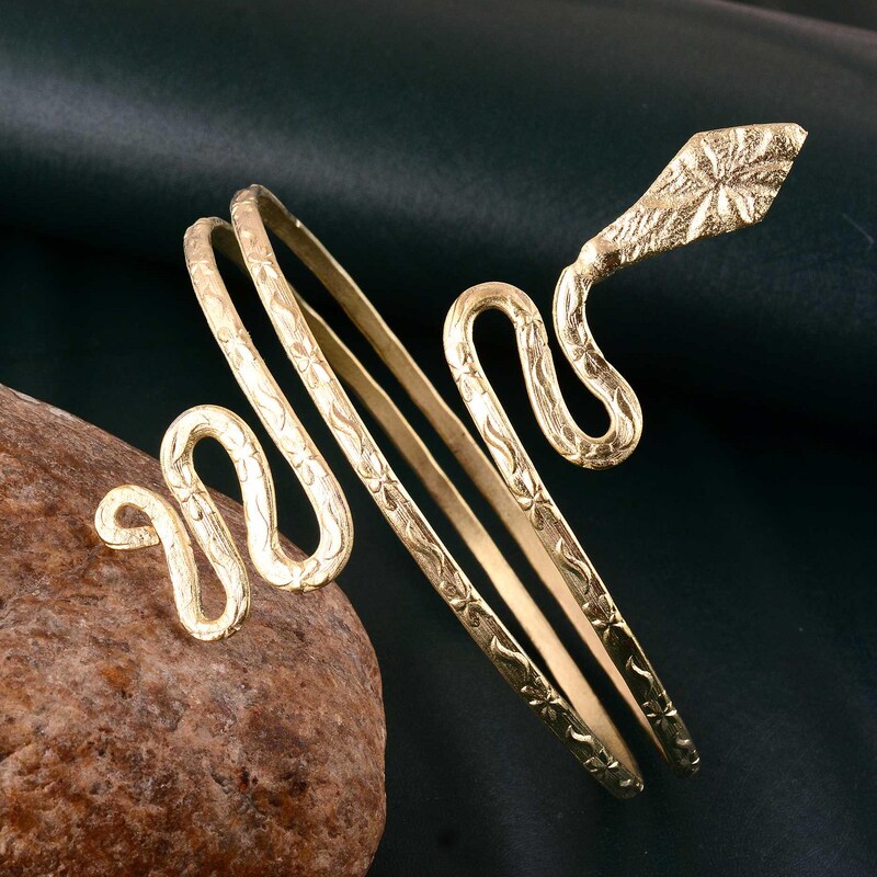 Snake Arm Cuff - Etsy