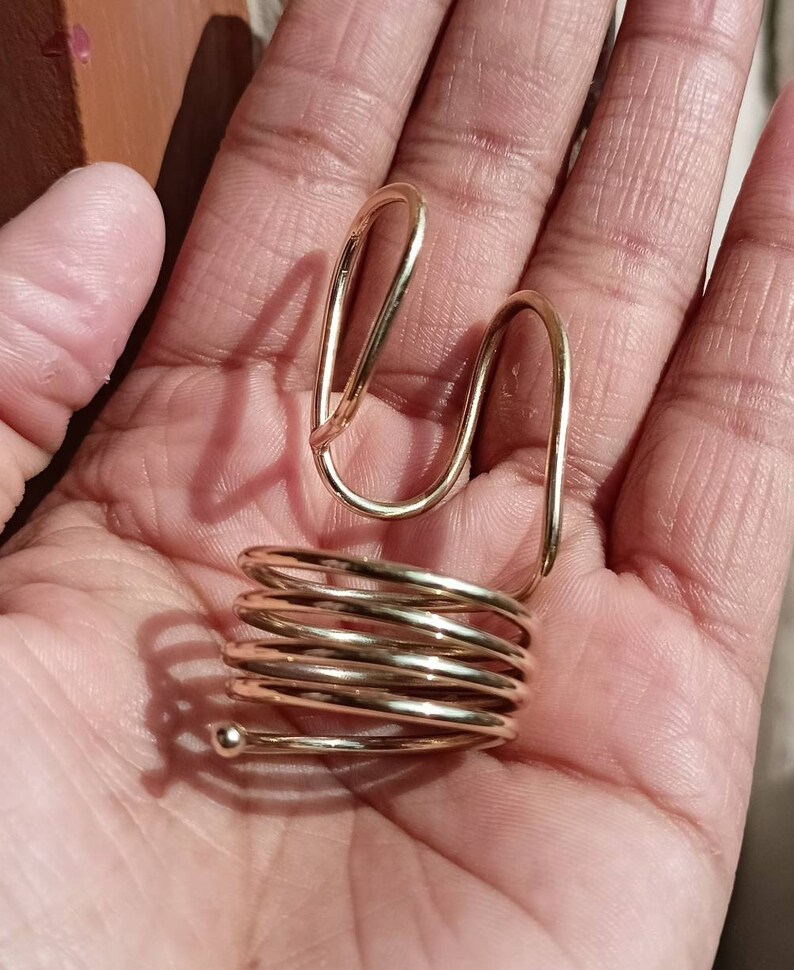 Arthritis Ring Thumb Ring Splint Knuckle Ring Brass Ring - Etsy