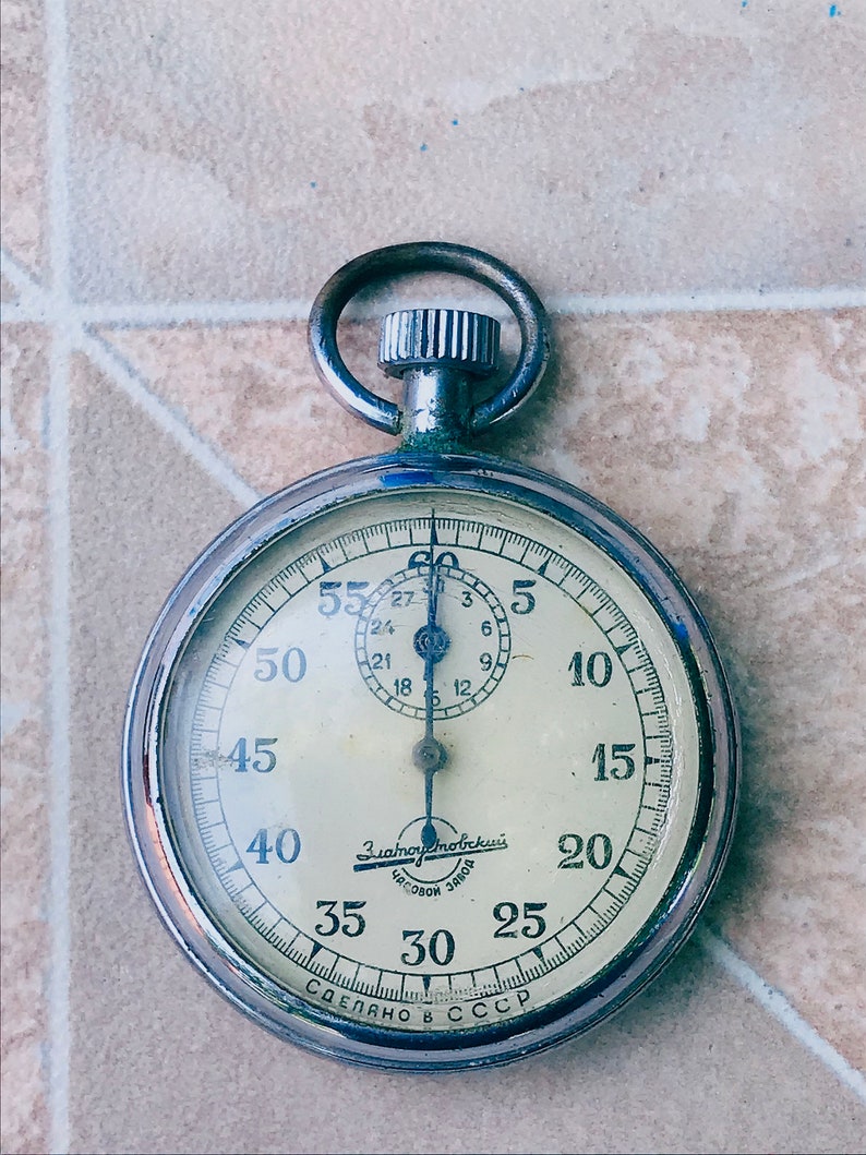 Soviet Stopwatch Agat Zlatoust Vintage Stopwatch Chronometer - Etsy