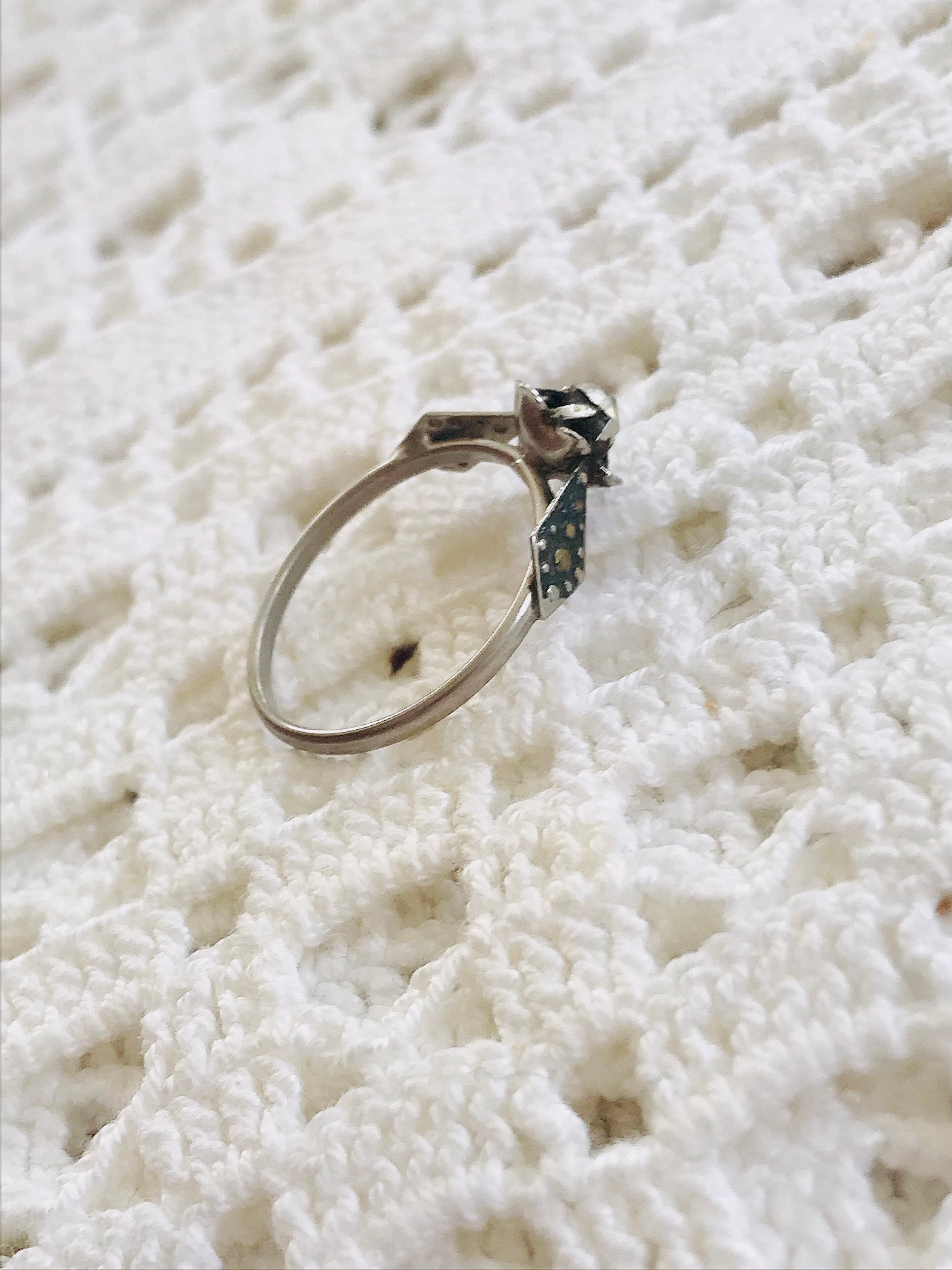 Vintage Soviet silver ring USSR. Gift gift for her gift for | Etsy