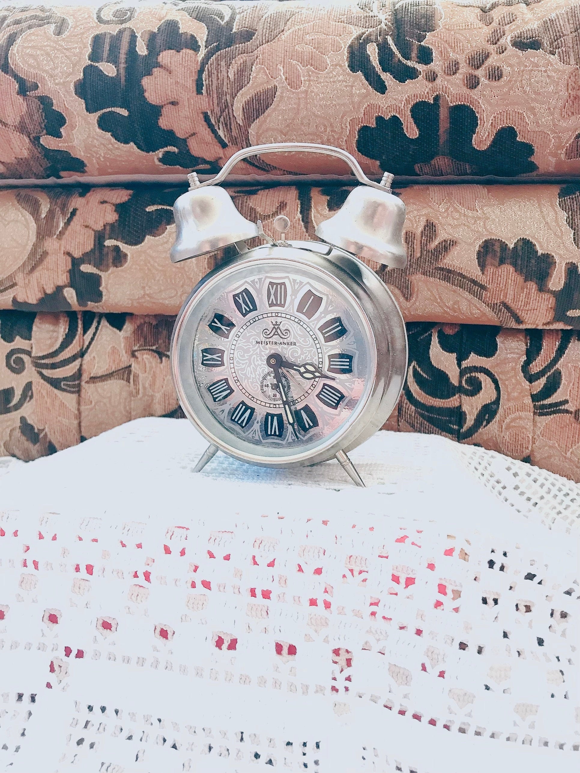 Vintage MEISTER ANKER Alarm Clock Made in Germany 1960s | Etsy