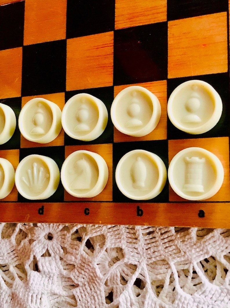 Soviet Tourist Chess and Checkers. Set of Chess and Checkers - Etsy