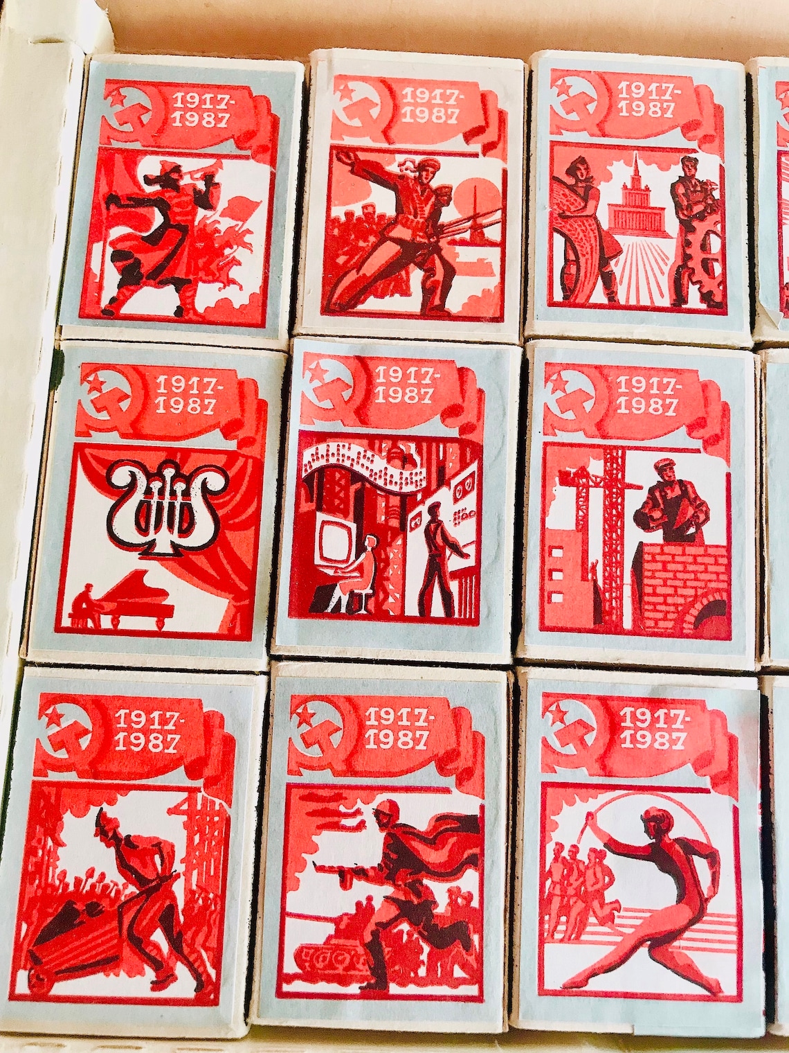 Very Rare Soviet Large Set of 18 Boxes of Soviet Security - Etsy