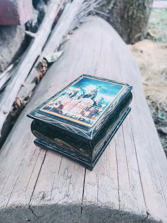 Ussr wooden box - Gem