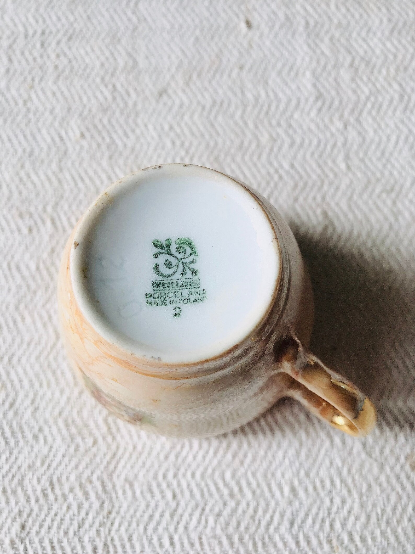 Antique Porcelain Set Madonna for 3 Persons Figured Pair on Porcelain ...