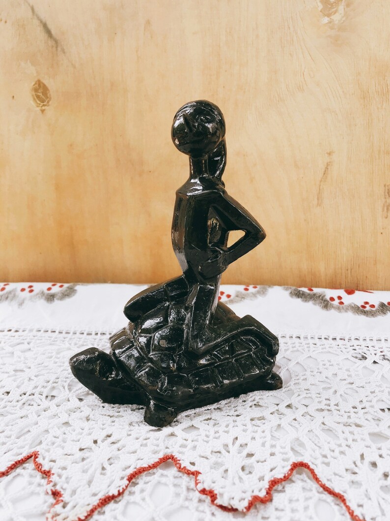 Vintage USSR Figurines Soviet Pinocchio Pinocchio Turtle - Etsy