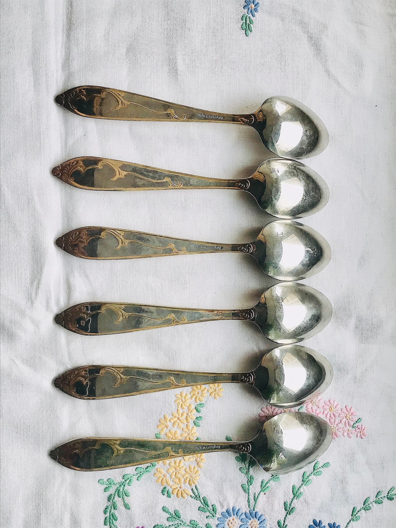 A Set of Spoons of the USSR Soviet Spoons Old Cutlery, Rare Dishes of ...