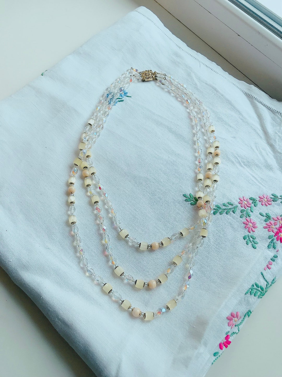 Vintage Beads of the USSR. Crystal Beads. A Natural Stone. Jewelry for ...