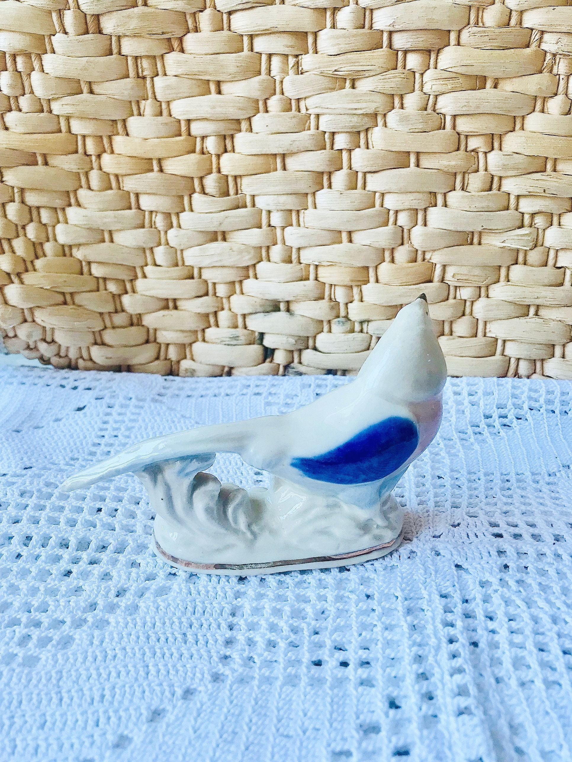 Beautiful Vintage Bird USSR Russian Porcelain Figurine - Etsy