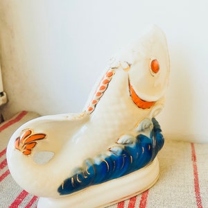 Fish Soviet Porcelain Statuette USSR Fish Jug - Etsy