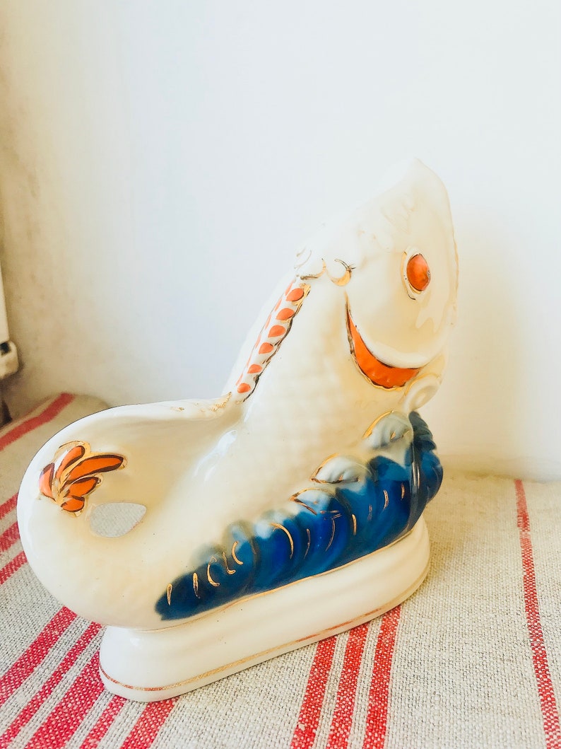 Fish Soviet Porcelain Statuette USSR Fish Jug - Etsy