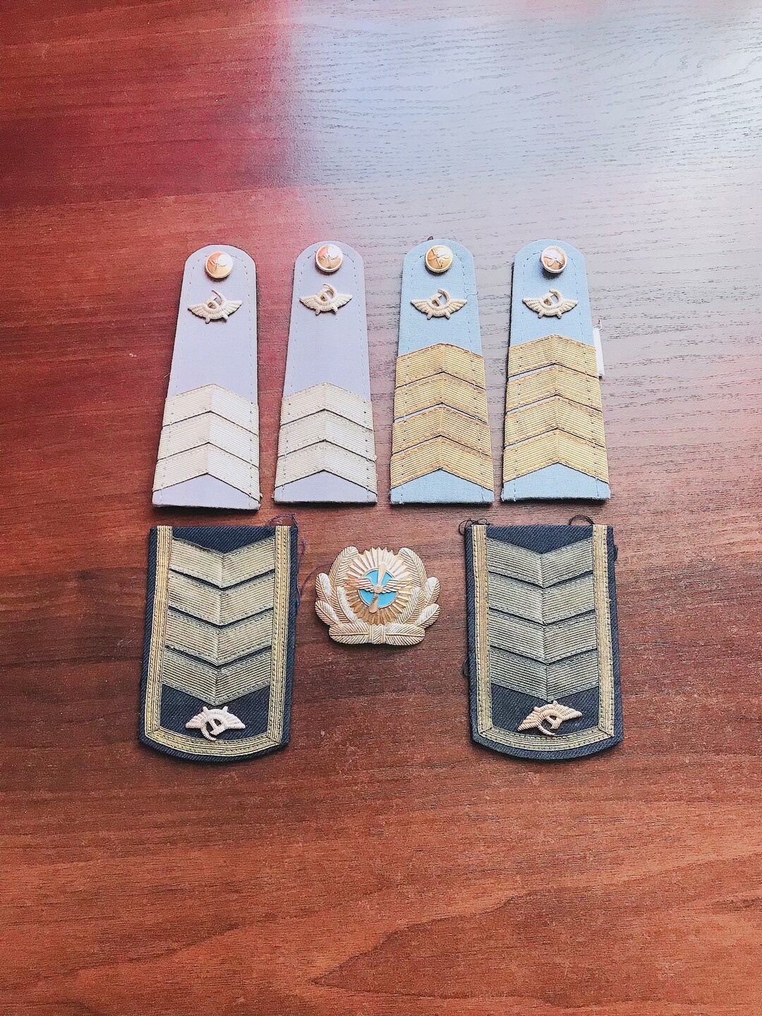 Soviet Military Shoulder Straps of Air Force Pilot Set of the USSR and ...