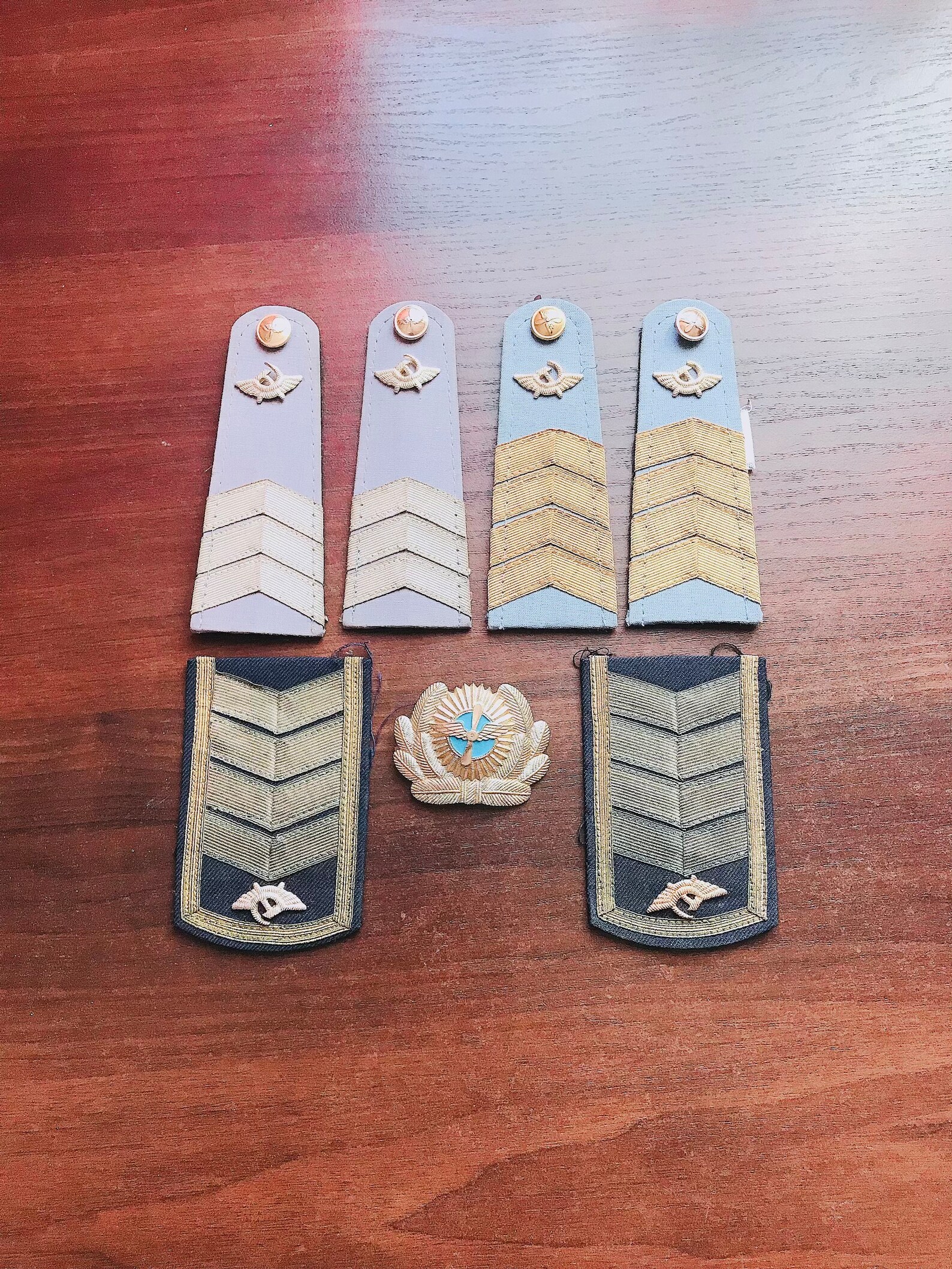 Soviet Military Shoulder Straps of Air Force Pilot Set of the - Etsy