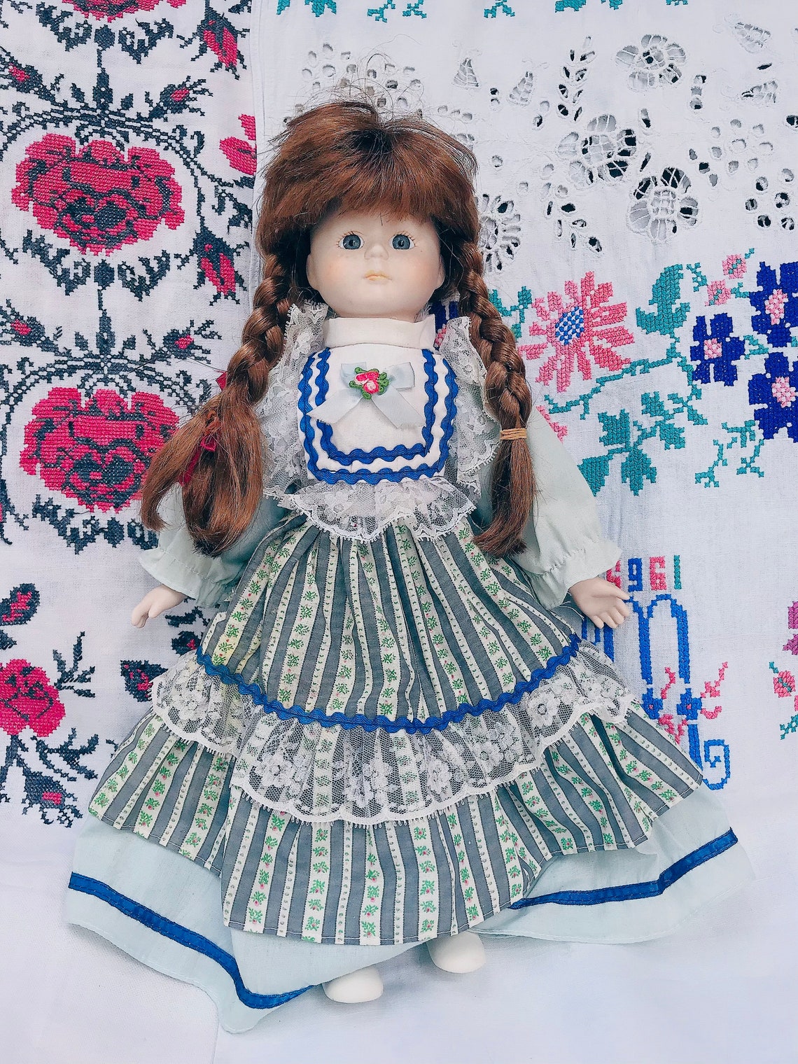 Porcelain Dolls, Dolls of the USSR, Hand-painted, National, Style ...