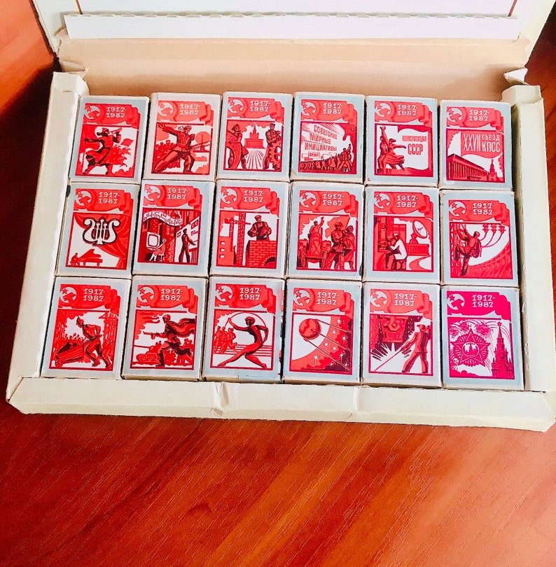 Very Rare Soviet Large Set of 18 Boxes of Soviet Security - Etsy