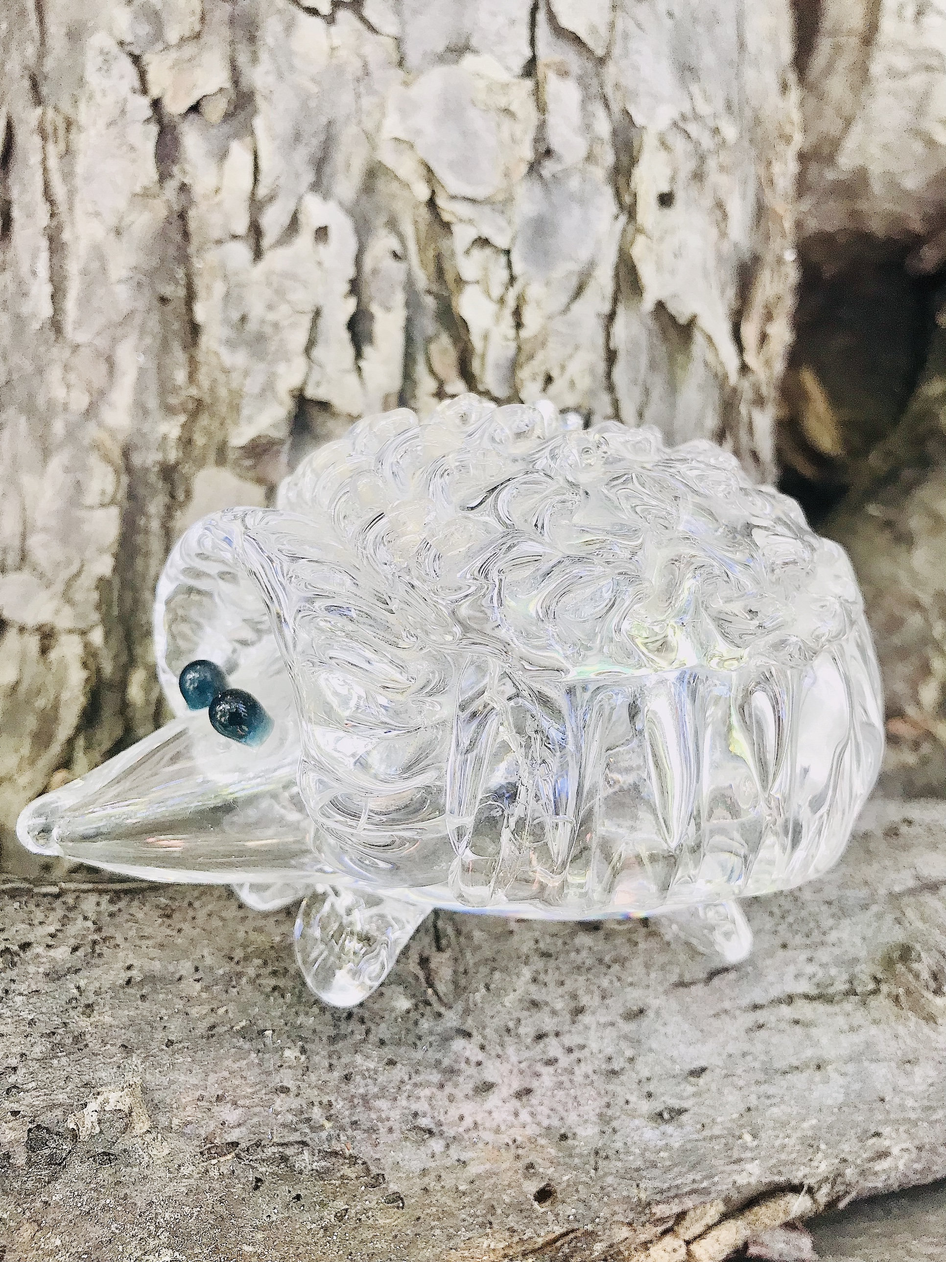 Vintage USSR Soviet Crystal Hedgehog Figurine Glass Hedgehog - Etsy UK