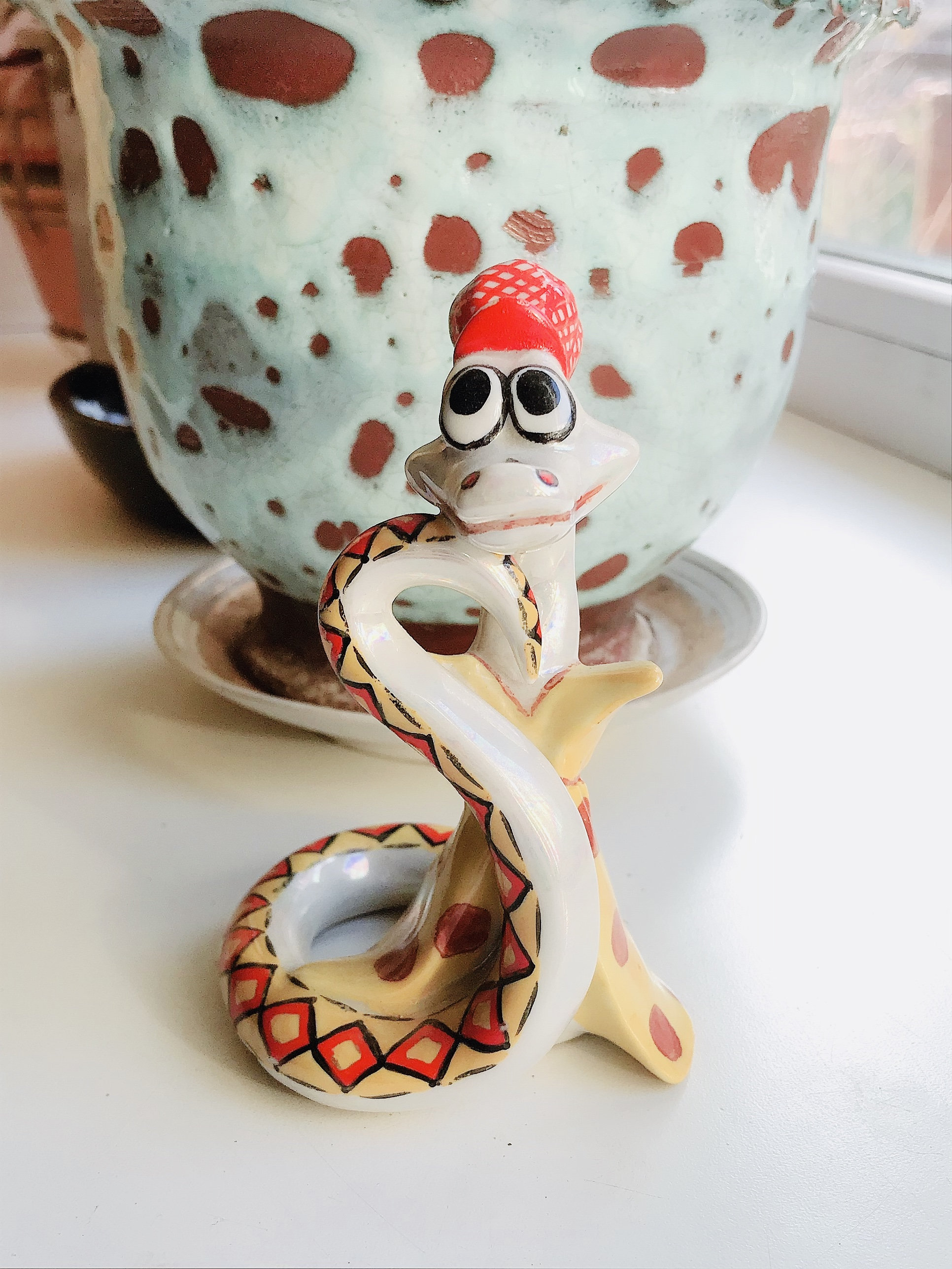 USSR Porcelain Soviet Figurine Snake Art Factory - Etsy