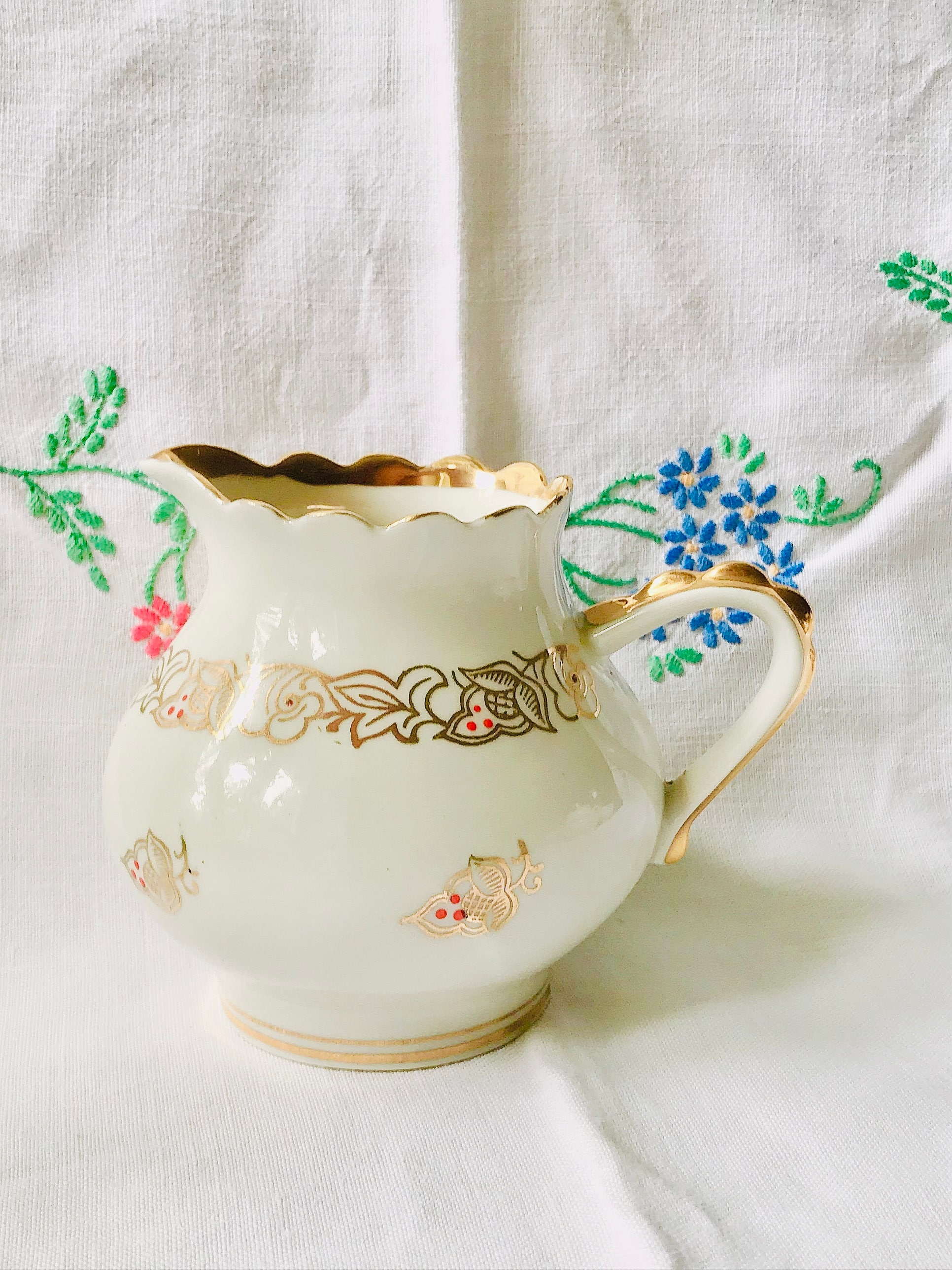 Tea Set for 6 Teapot Set Mid Century Retro Kitchen Decor | Etsy