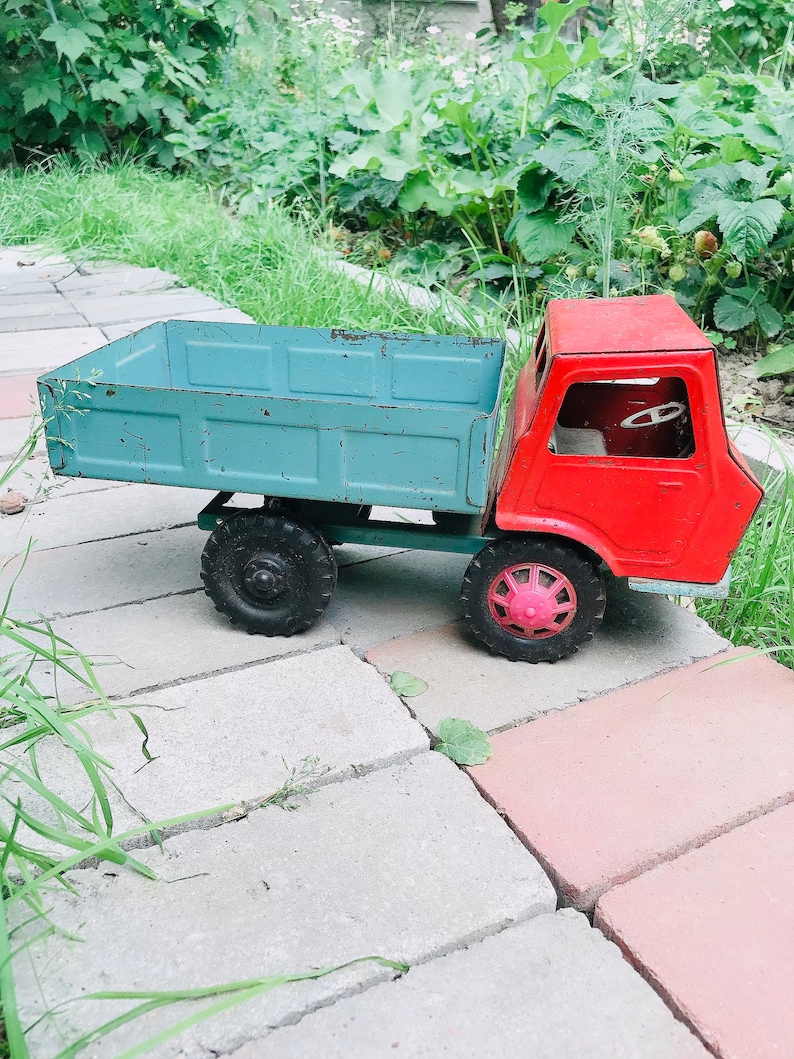Vintage Truck Model Soviet Toy Children's Truck Car - Etsy