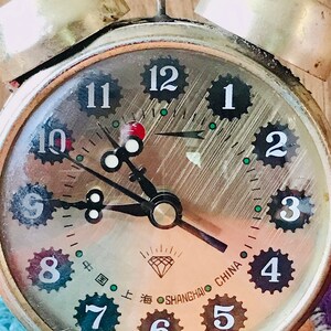 SHANGHAI Vintage Alarm Clock, Beautiful, Functional - Etsy