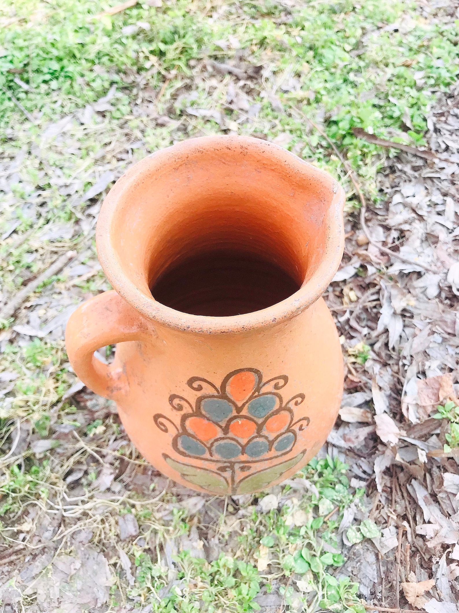 Antique Ancient Earthenware Vessel Earthen Jug Rustic Decor - Etsy