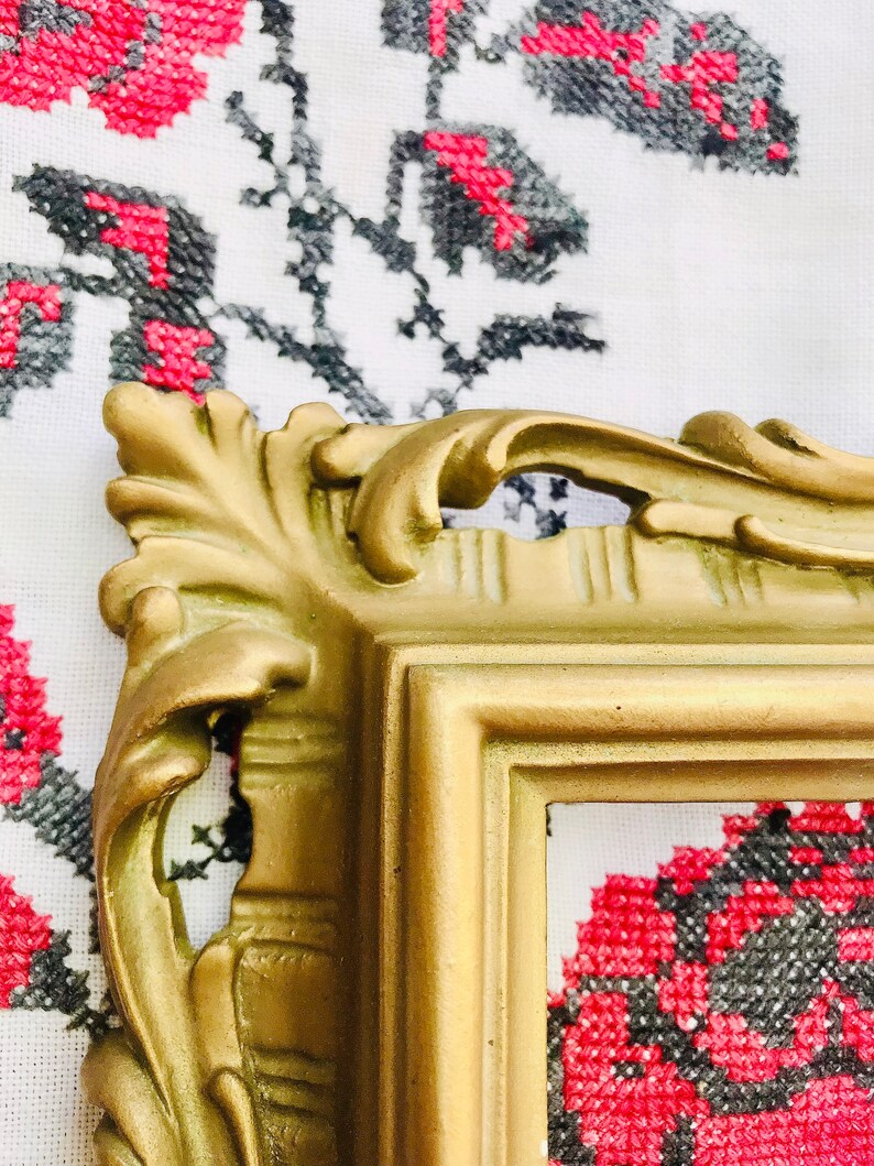 Vintage Gypsum Mirror Frame Gypsum Frame Gypsum Photo Frame - Etsy