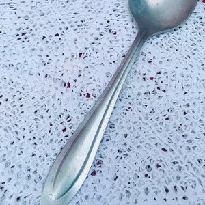 Aluminum Big Spoon Utensil Camp Spoon USSR Tableware Utensil Picnic ...