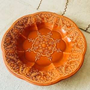 Very Old Clay Plate, Antique Plate, Vegetable Ceramics, Ancient Vessel ...