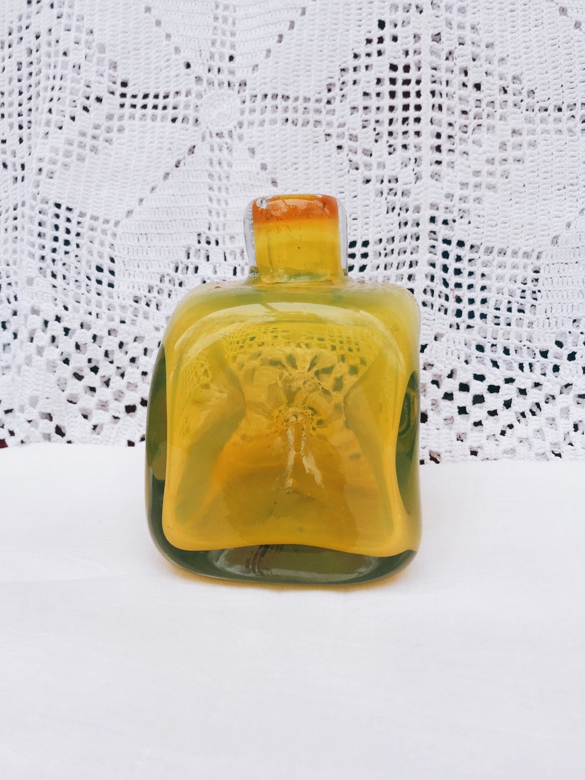 Old Vintage Green Glass Wine Bottle Vodka Retro Antique USSR CCCP ...