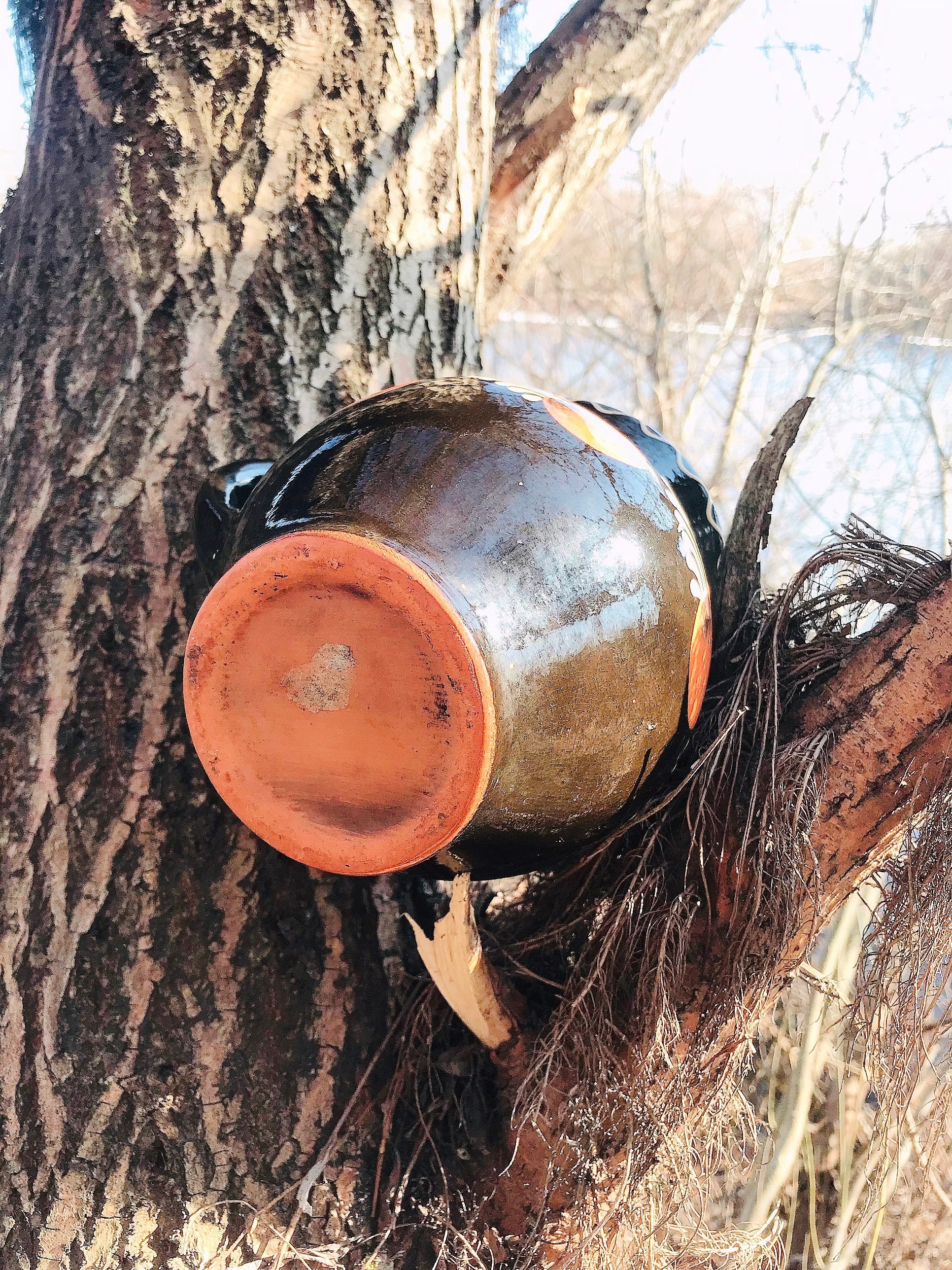 Antique ancient earthenware vessel earthen jug Rustic decor | Etsy
