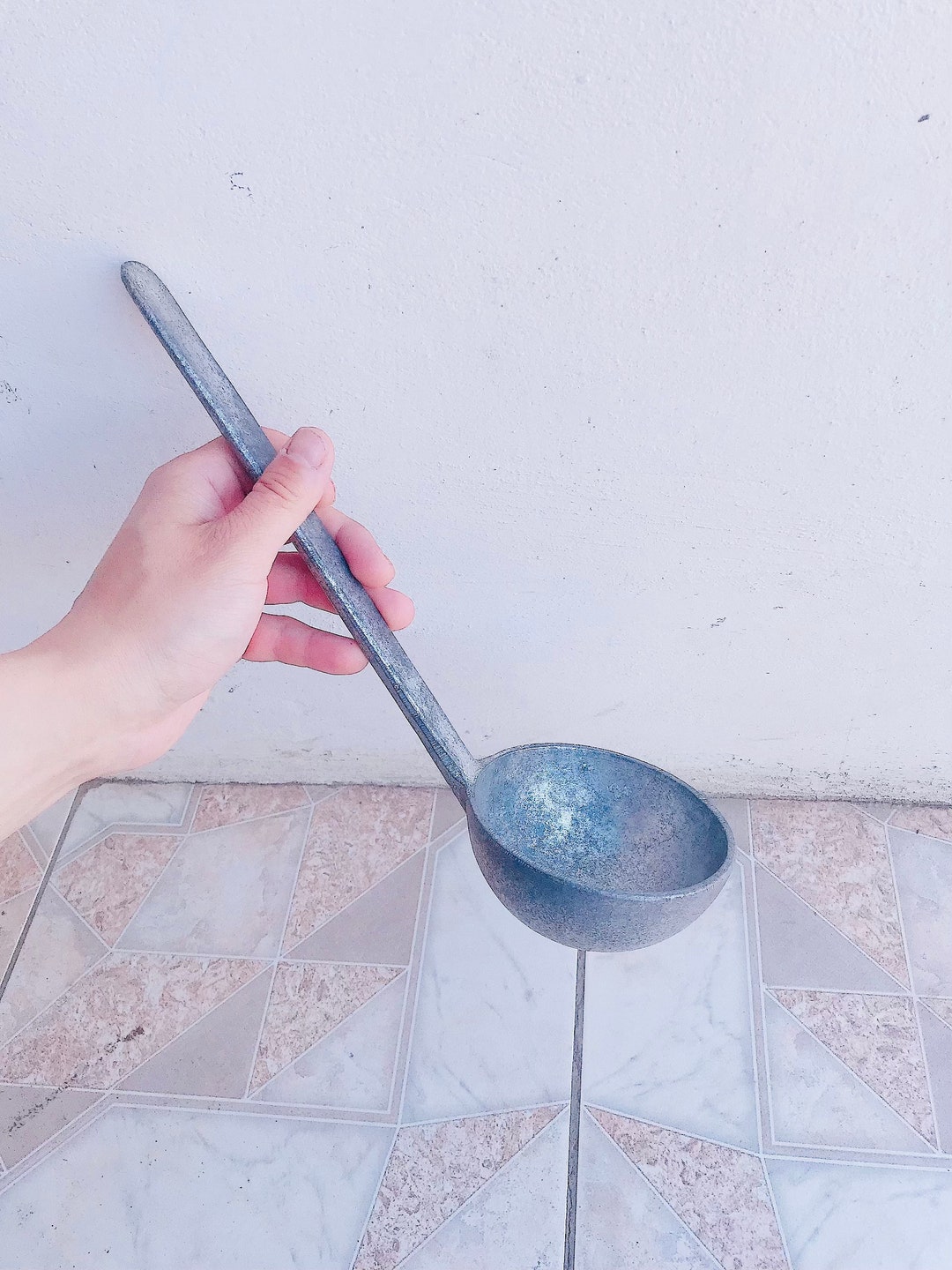 Aluminum Big Scoop Camp Spoon USSR Ware - Etsy