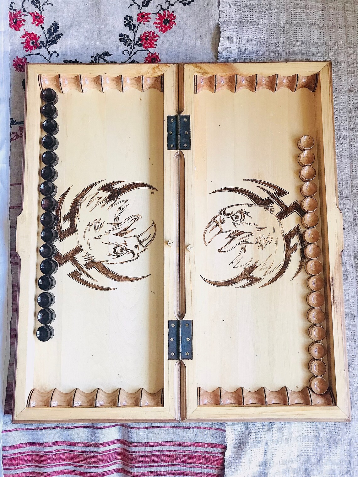 Soviet Backgammon Vintage Game Big Old Backgammon Old - Etsy