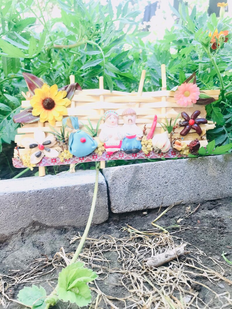 Ukrainians Painting Ukrvinsk Couple Landscape Art Decor of - Etsy