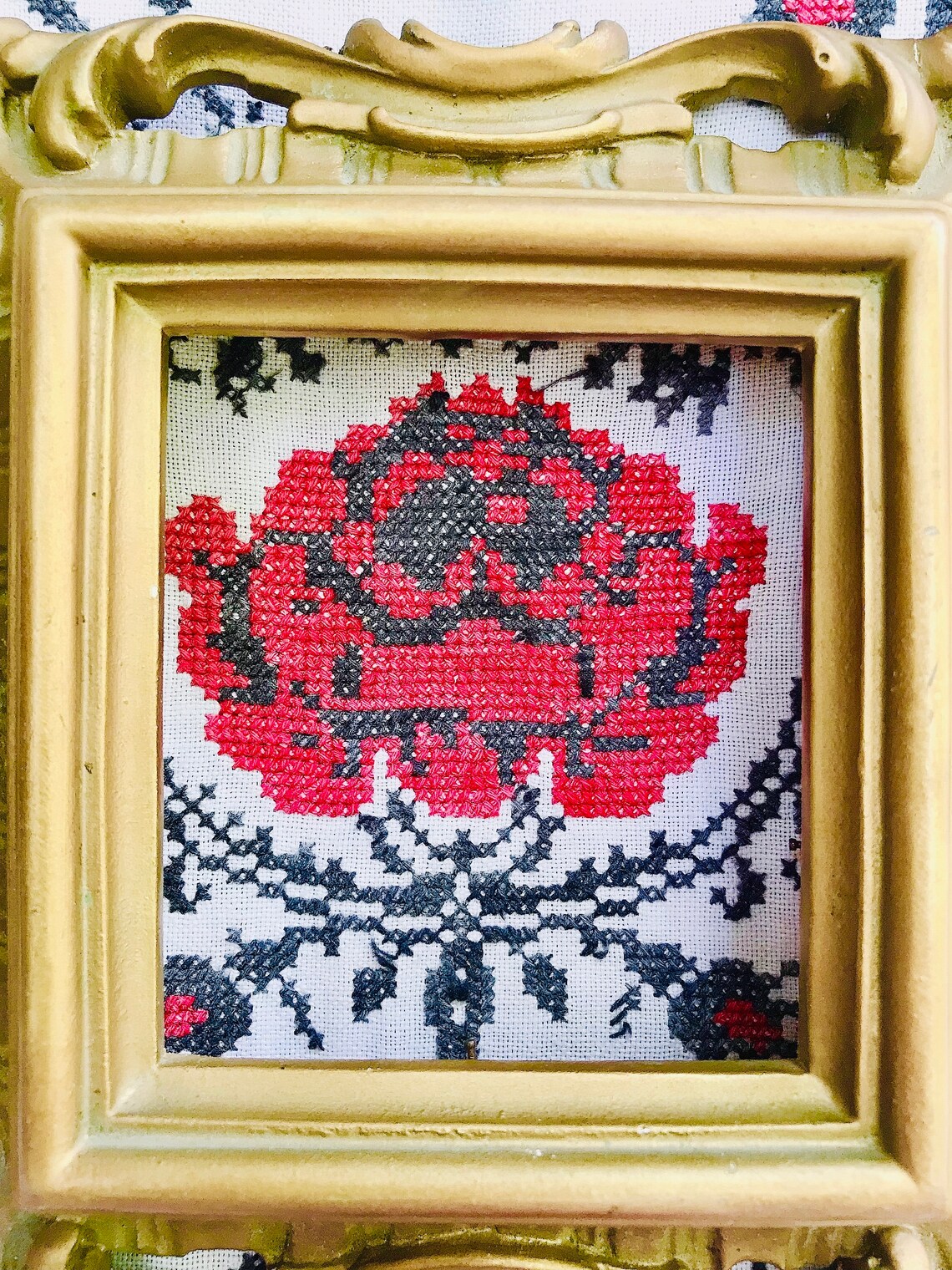 Vintage Gypsum Mirror Frame Gypsum Frame Gypsum Photo Frame - Etsy