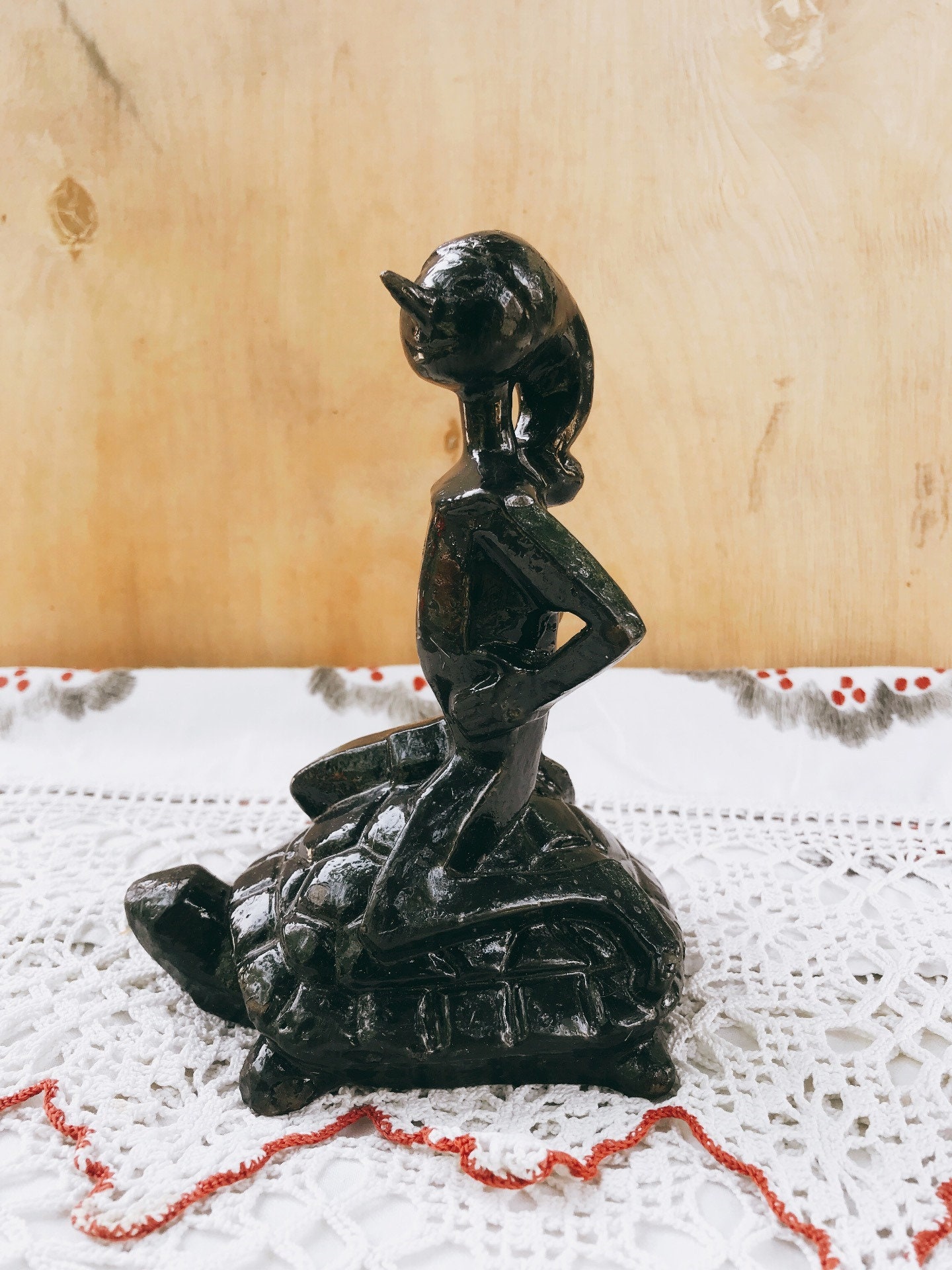 Vintage USSR Figurines Soviet Pinocchio Pinocchio Turtle - Etsy