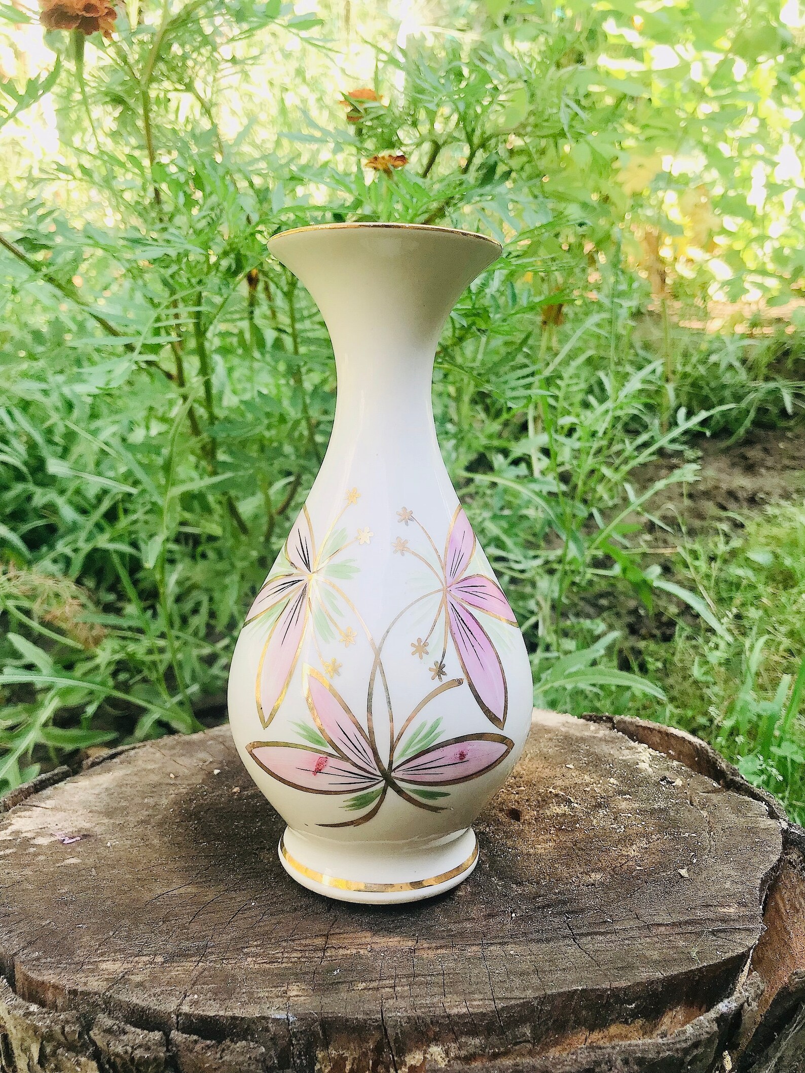 Rare Vintage Vase With Beautiful Pattern From Germany - Etsy