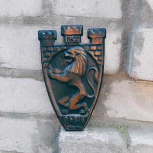 Lviv City Bronze Picture Plaque. USSR Vintage on the Wall - Etsy