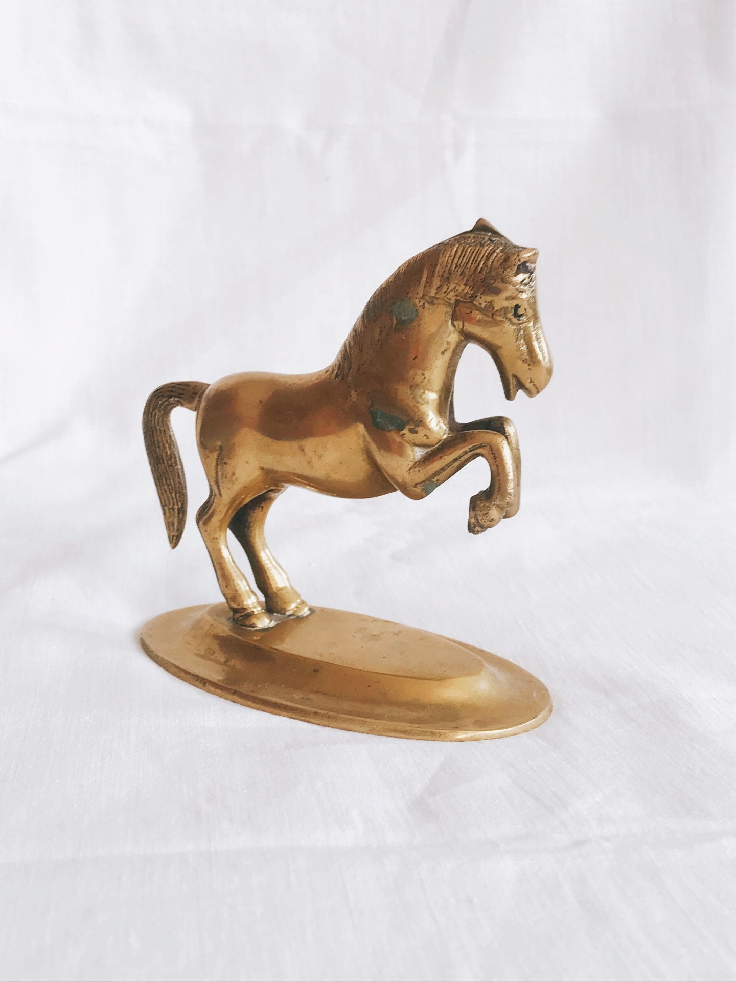 Soviet, Vintage, Bronze, Antique Statuette, Figurine of the USSR. Horse ...