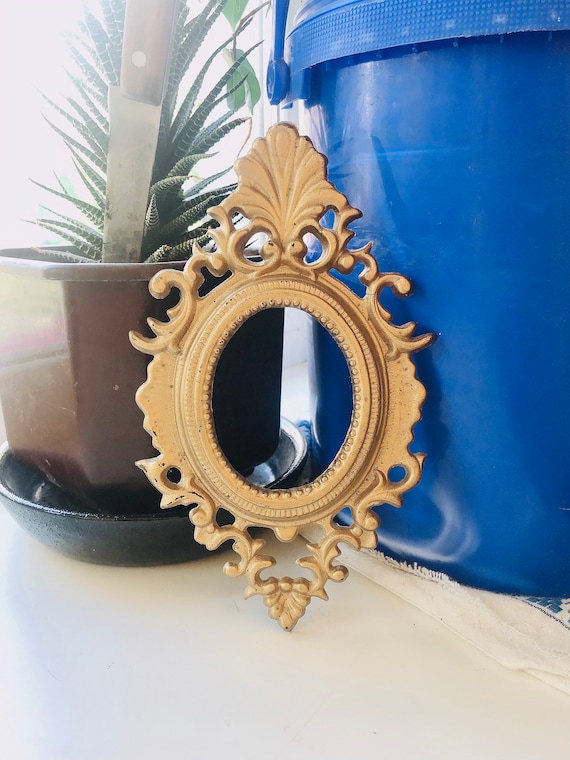 Vintage Mirror Frame Plastic Frame Gypsum Photo Frame | Etsy