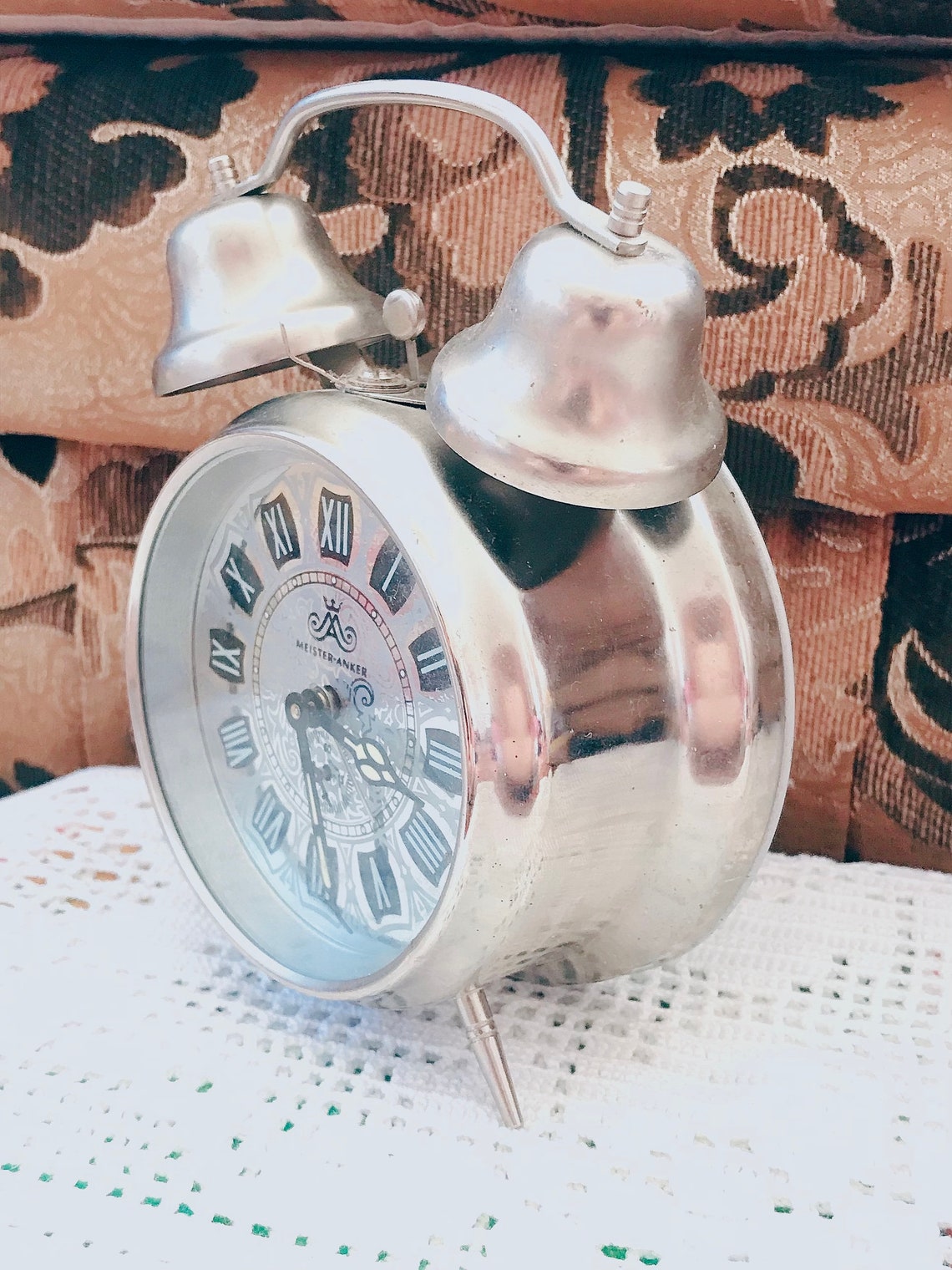 Vintage MEISTER ANKER Alarm Clock Made in Germany 1960s | Etsy