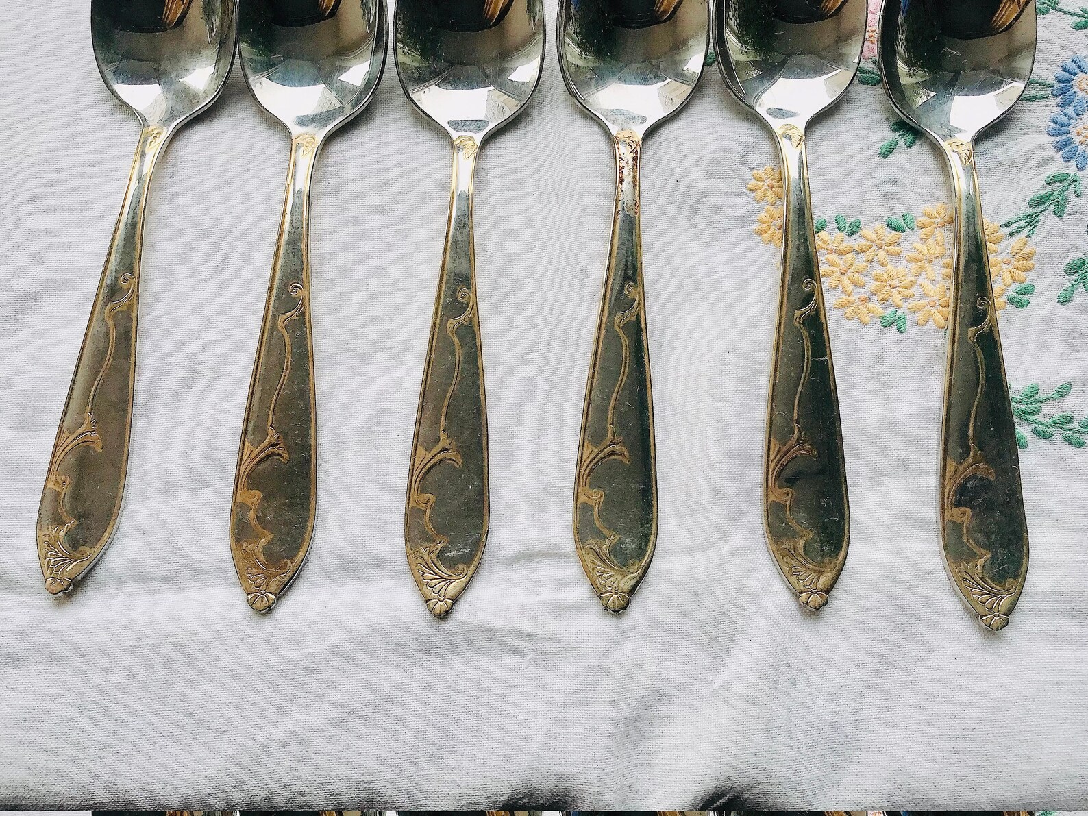 A Set of Spoons of the USSR Soviet Spoons Old Cutlery, Rare Dishes of ...