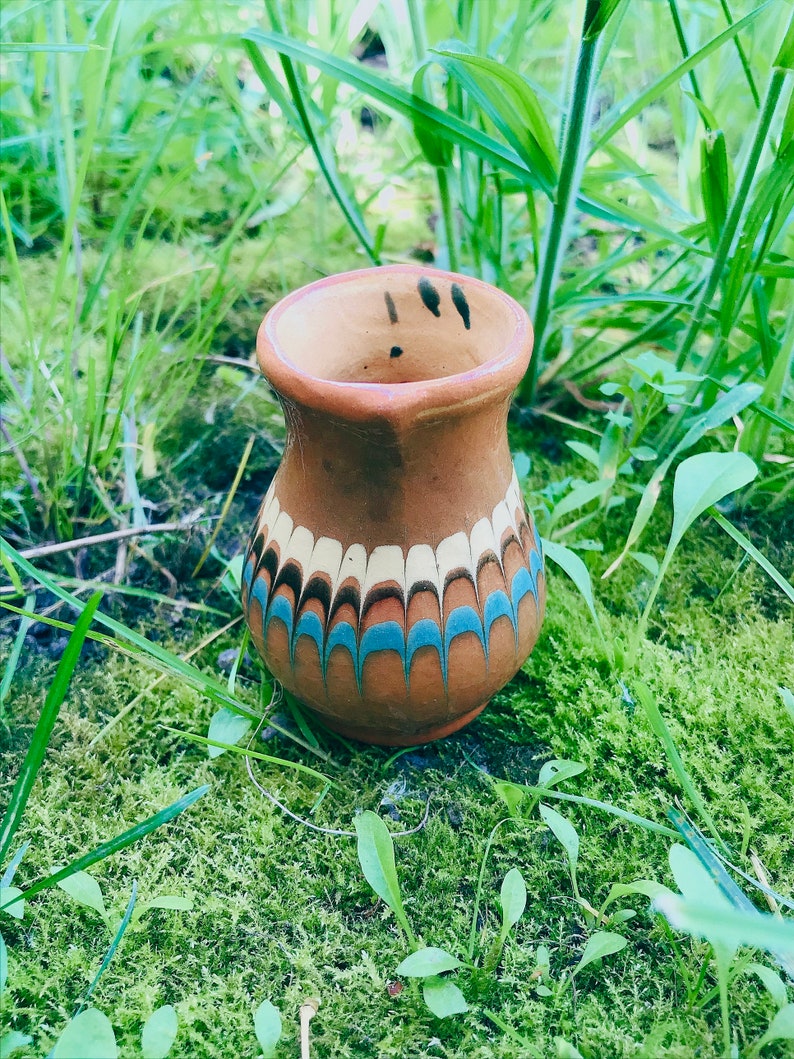 Antique Ancient Earthenware Vessel Earthen Jug Rustic Decor Household ...