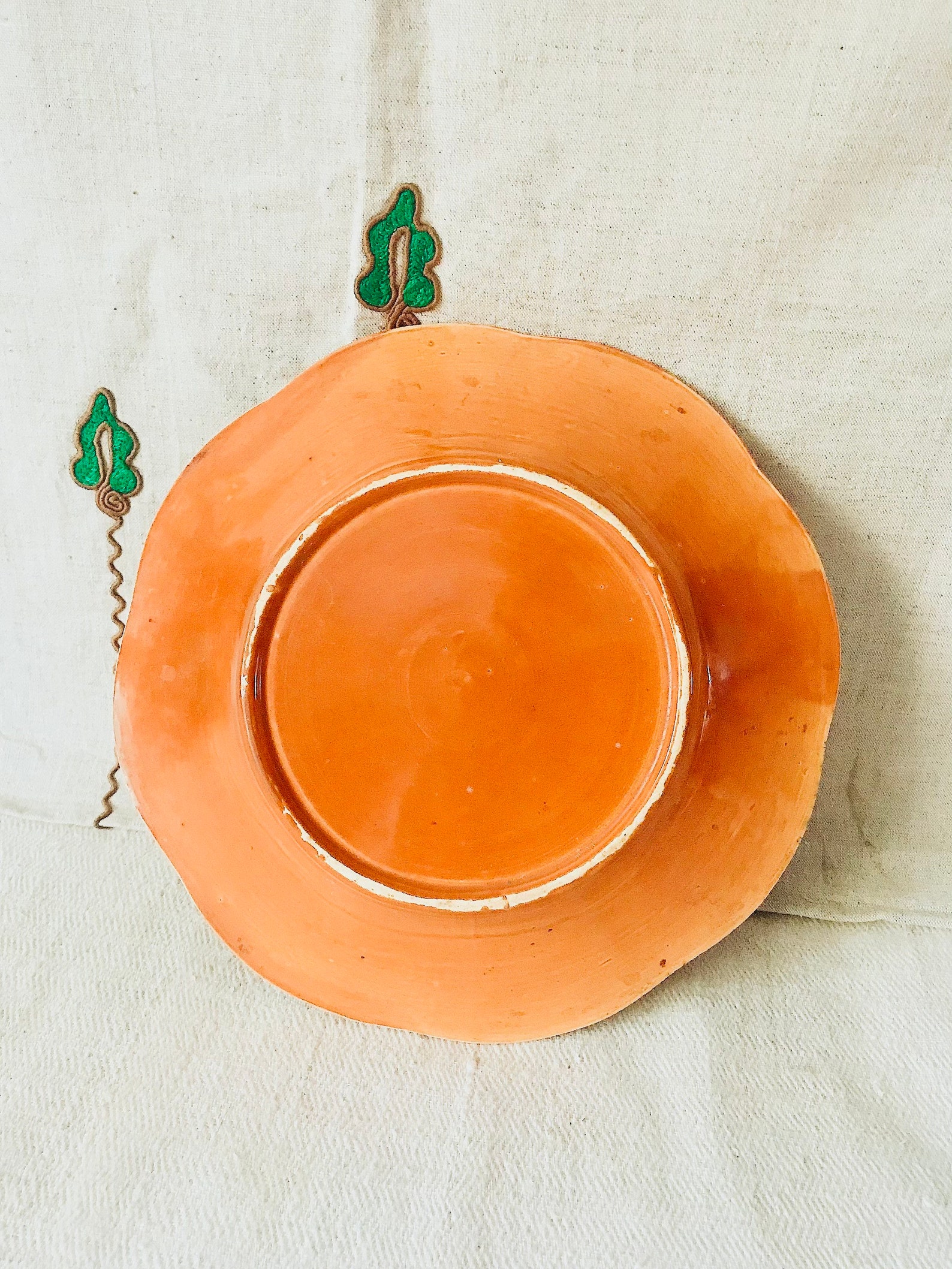 Very Old Clay Plate, Antique Plate, Vegetable Ceramics, Ancient Vessel ...