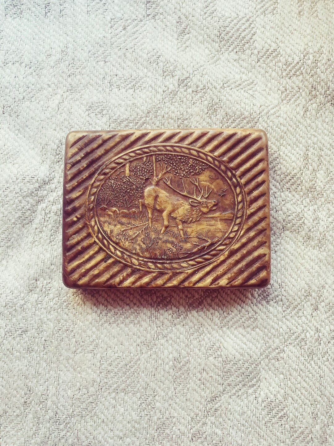 Vintage Soviet Cigarette Case Stag USSR Cigarette Case Soviet Gift - Etsy