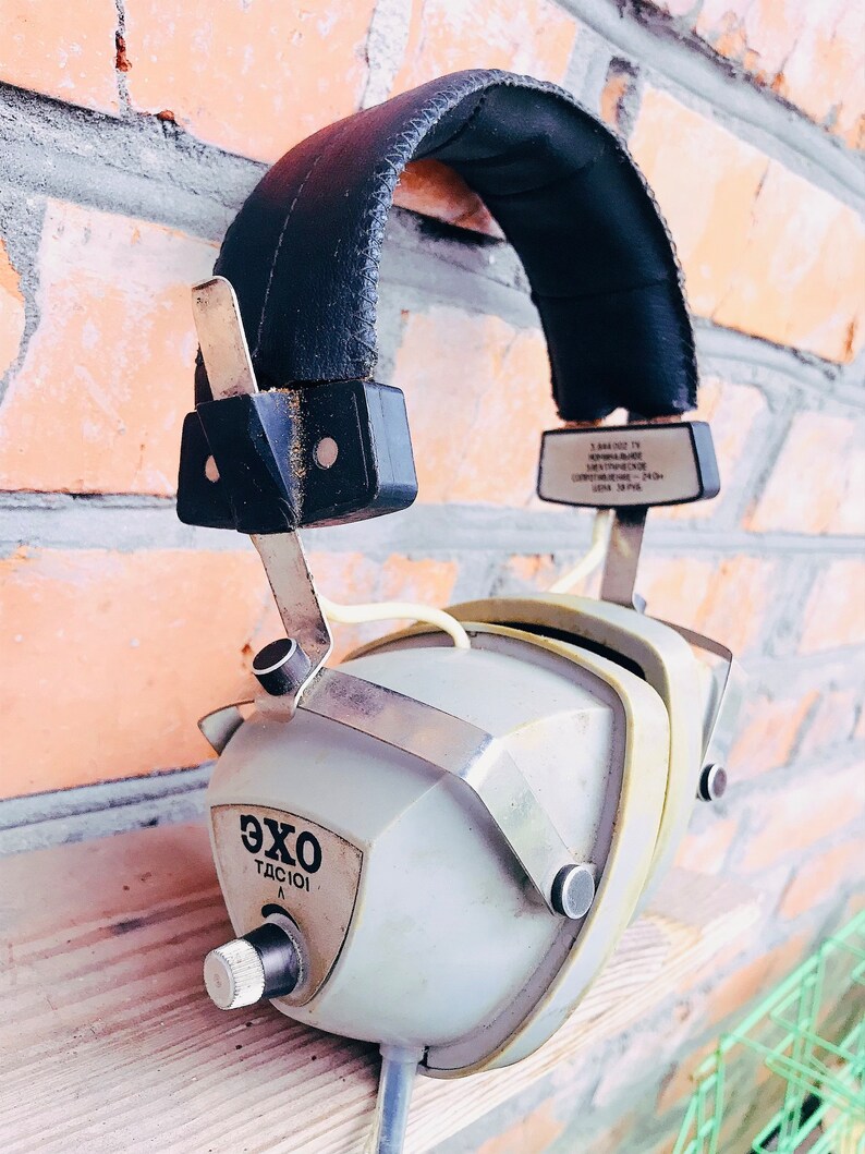 Vintage Realistic Headphones ECHO TDS-101 From the 1970s - Etsy