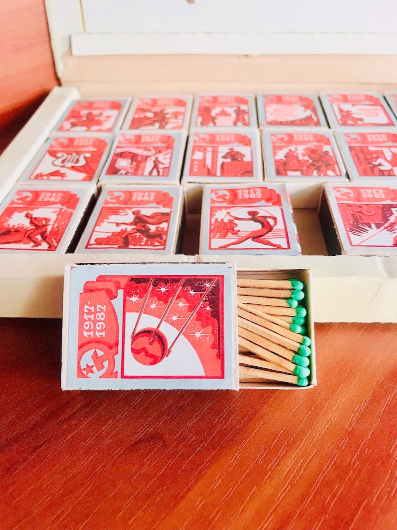 Very Rare Soviet Large Set of 18 Boxes of Soviet Security - Etsy