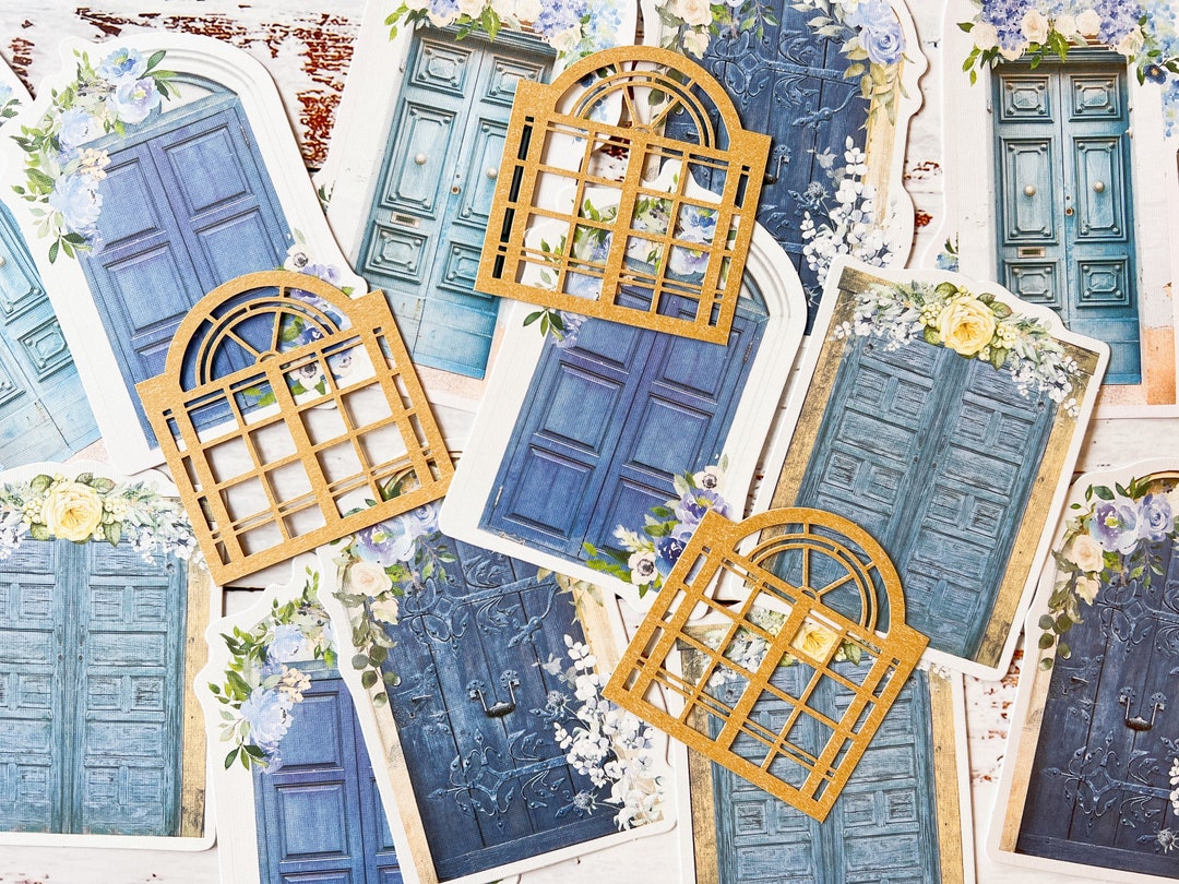 Flower Door and Window Collage Paper Cardstocks Paper for Journaling ...
