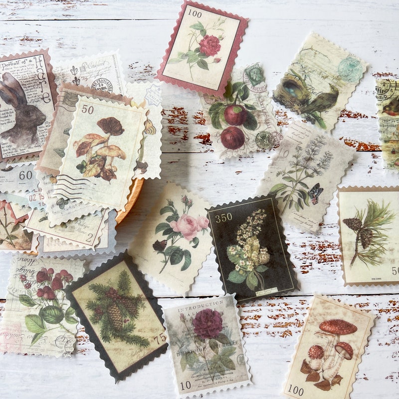 Vintage Stickers - Etsy