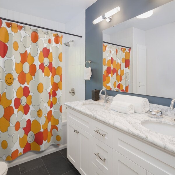 Funky Shower Curtain - Etsy