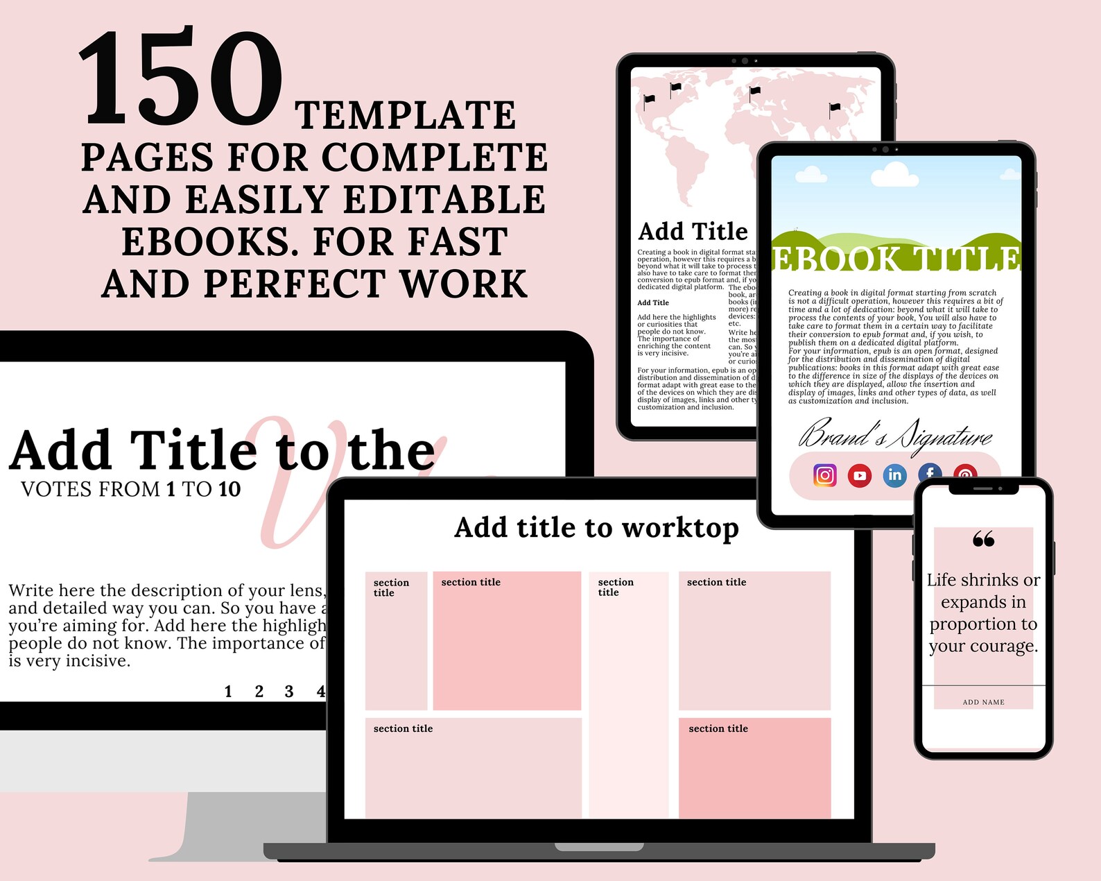 150 Ebook Template For Canva Editable Workbook Template Etsy UK 150 Ebook Template For Canva Editable Workbook Template Etsy UK